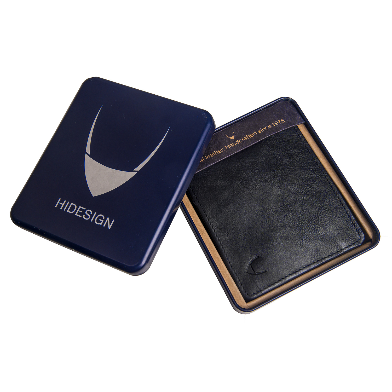 HIDESIGN 490 RF BLACK COLOUR REGULAR LEATHER MENS WALLET